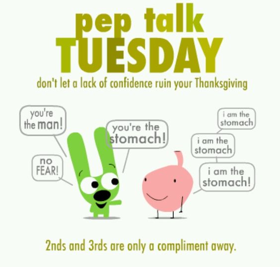 pep talk tuesday